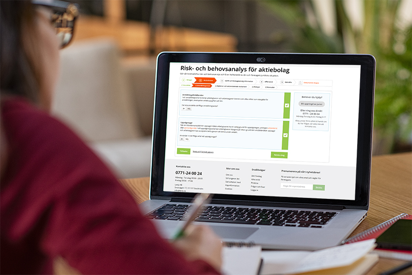Juridisk behovsanalys för företag - Lexly
